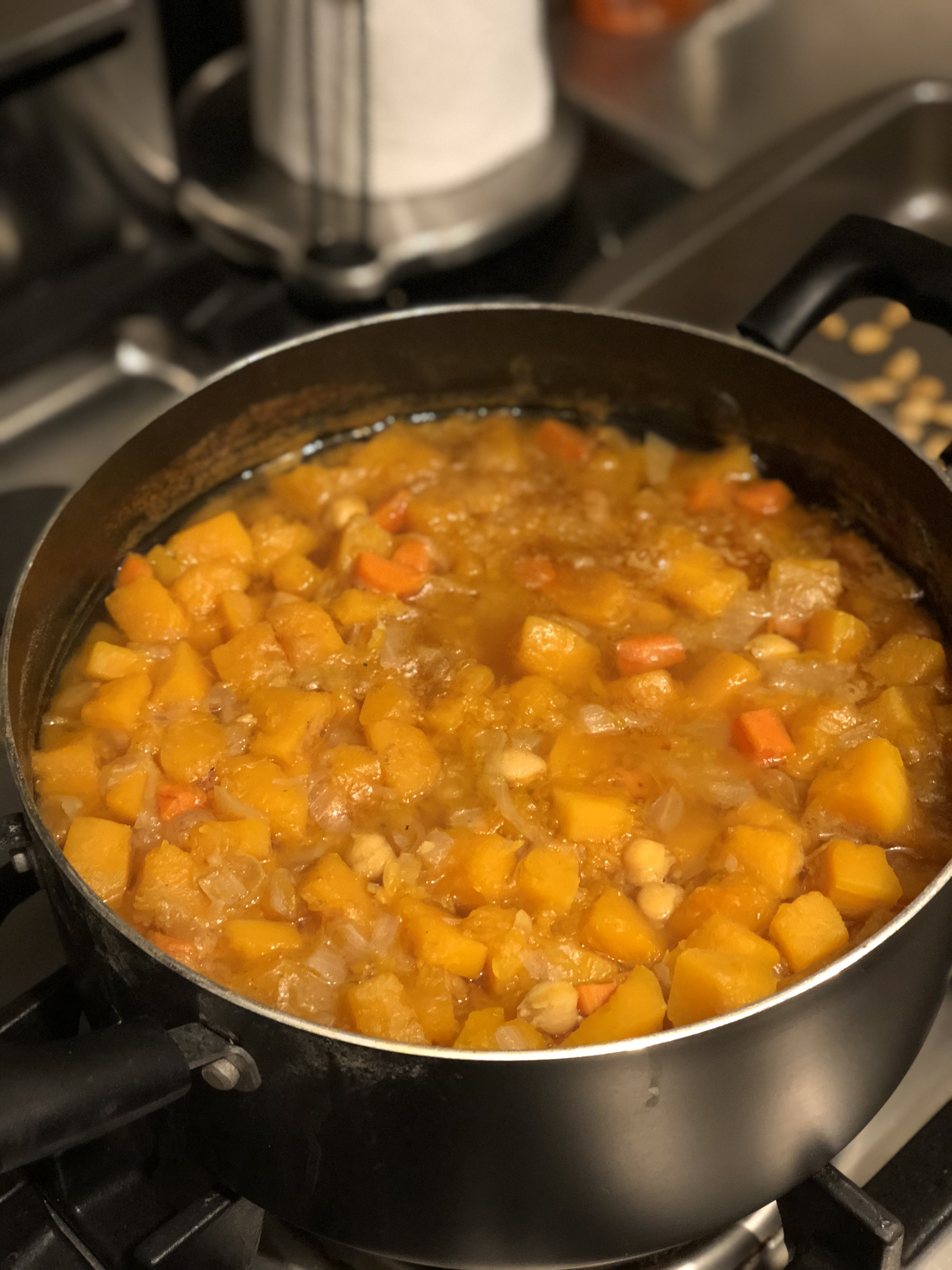 Moroccan Pumpkin Soup - Poppy and Prune